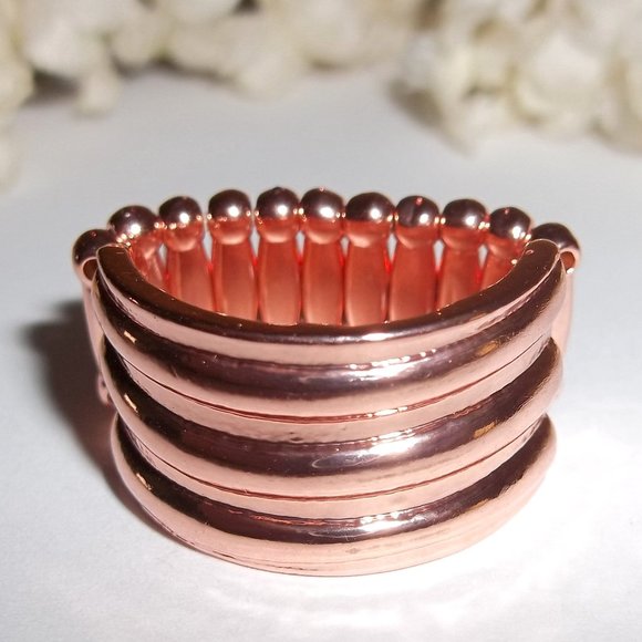 Fashion Jewelry | Jewelry | Adjustable Size Ring Rose Gold Costume ...